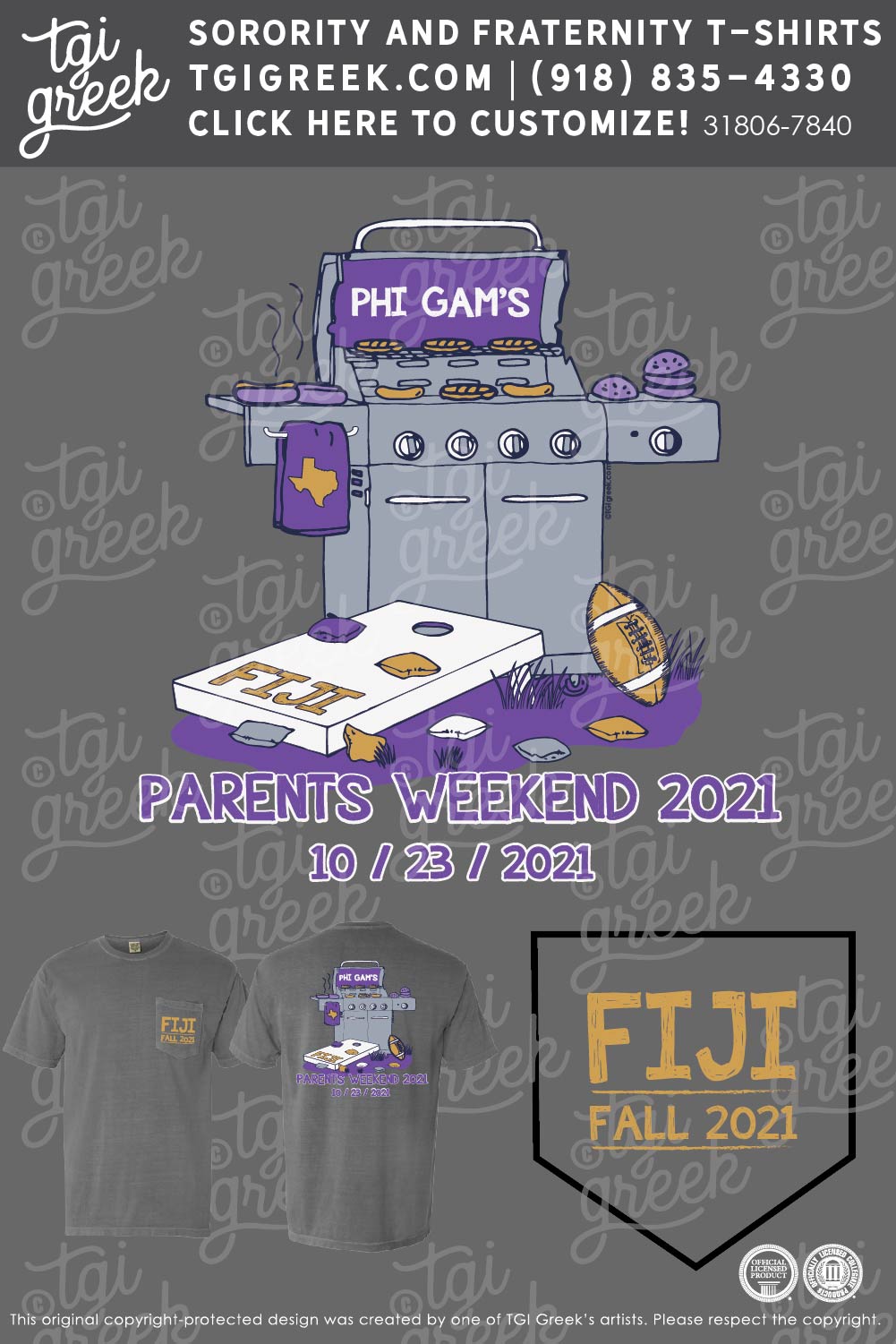 Phi Gamma Delta - Parents Weekend - TGI Greek