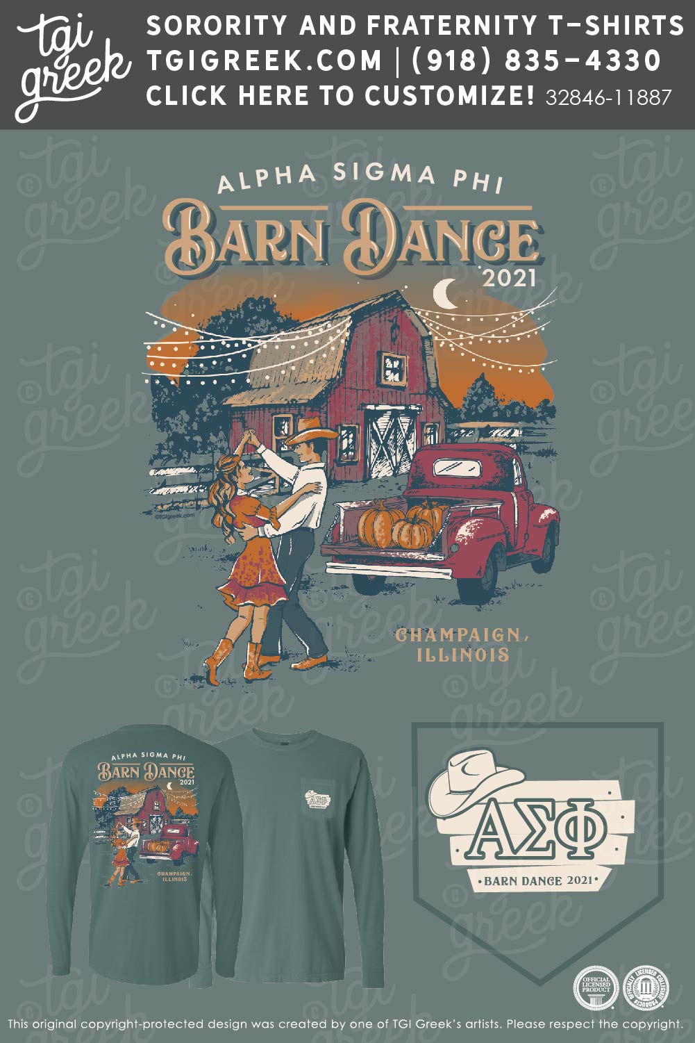 Alpha Sigma Phi - ISU Barn Dance - TGI Greek