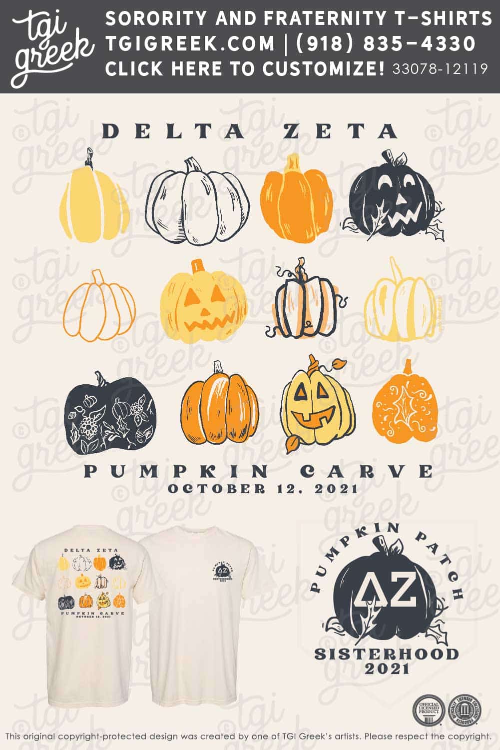 Delta Zeta - ATU Pumpkin Patch Sisterhood - TGI Greek