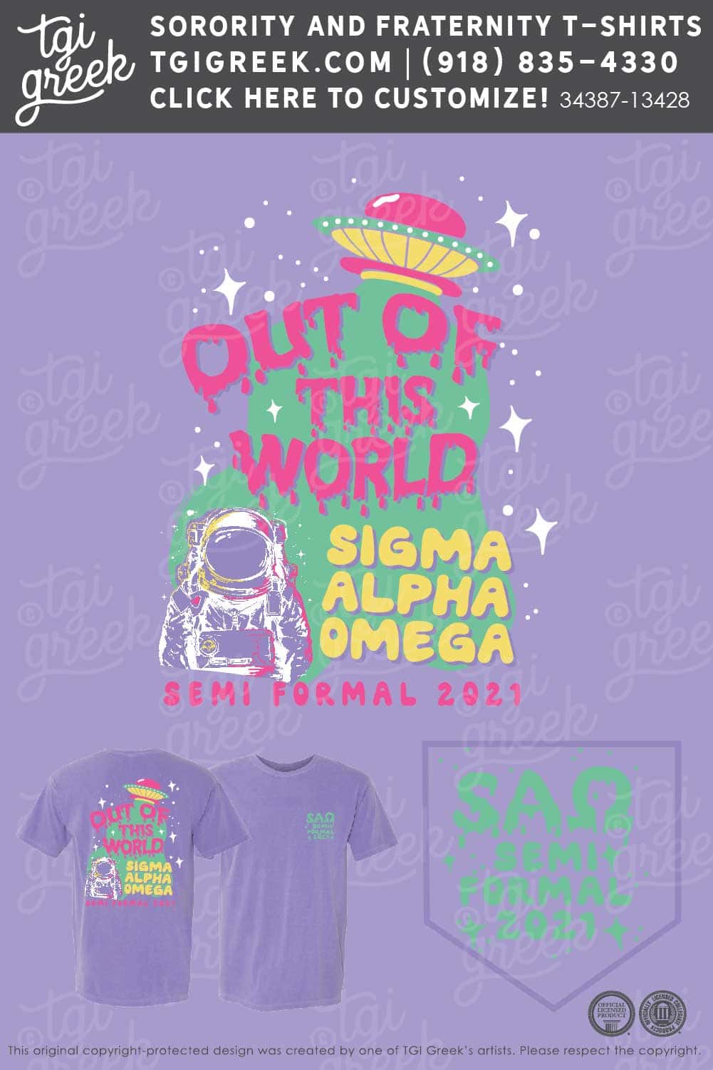 Sigma Alpha Omega - UGA Semi Formal - TGI Greek
