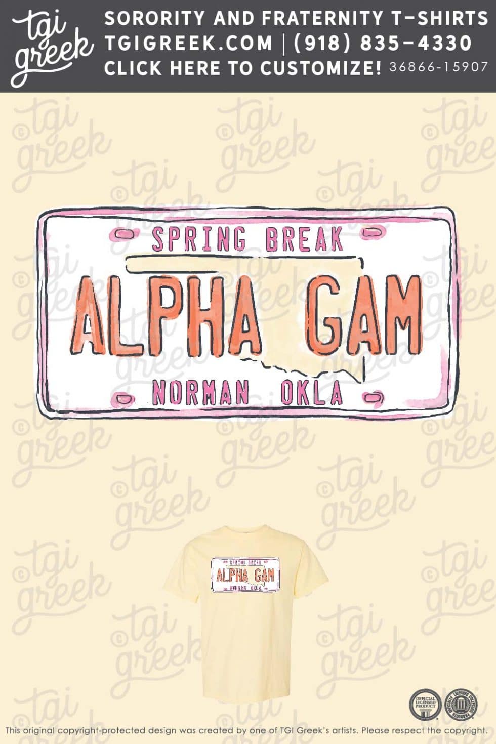 Alpha Gamma Delta - OU Spring Break - TGI Greek