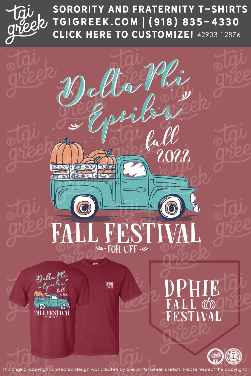 Delta Phi Epsilon - EMO Fall Festival - TGI Greek