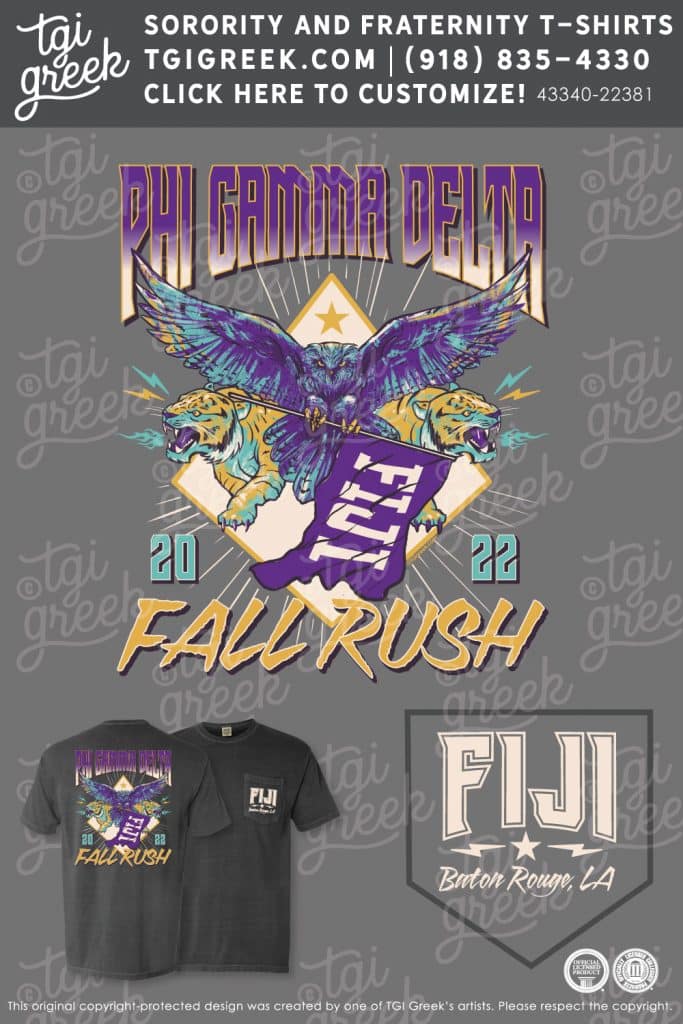 Phi Gamma Delta - LSU Fall Rush - TGI Greek