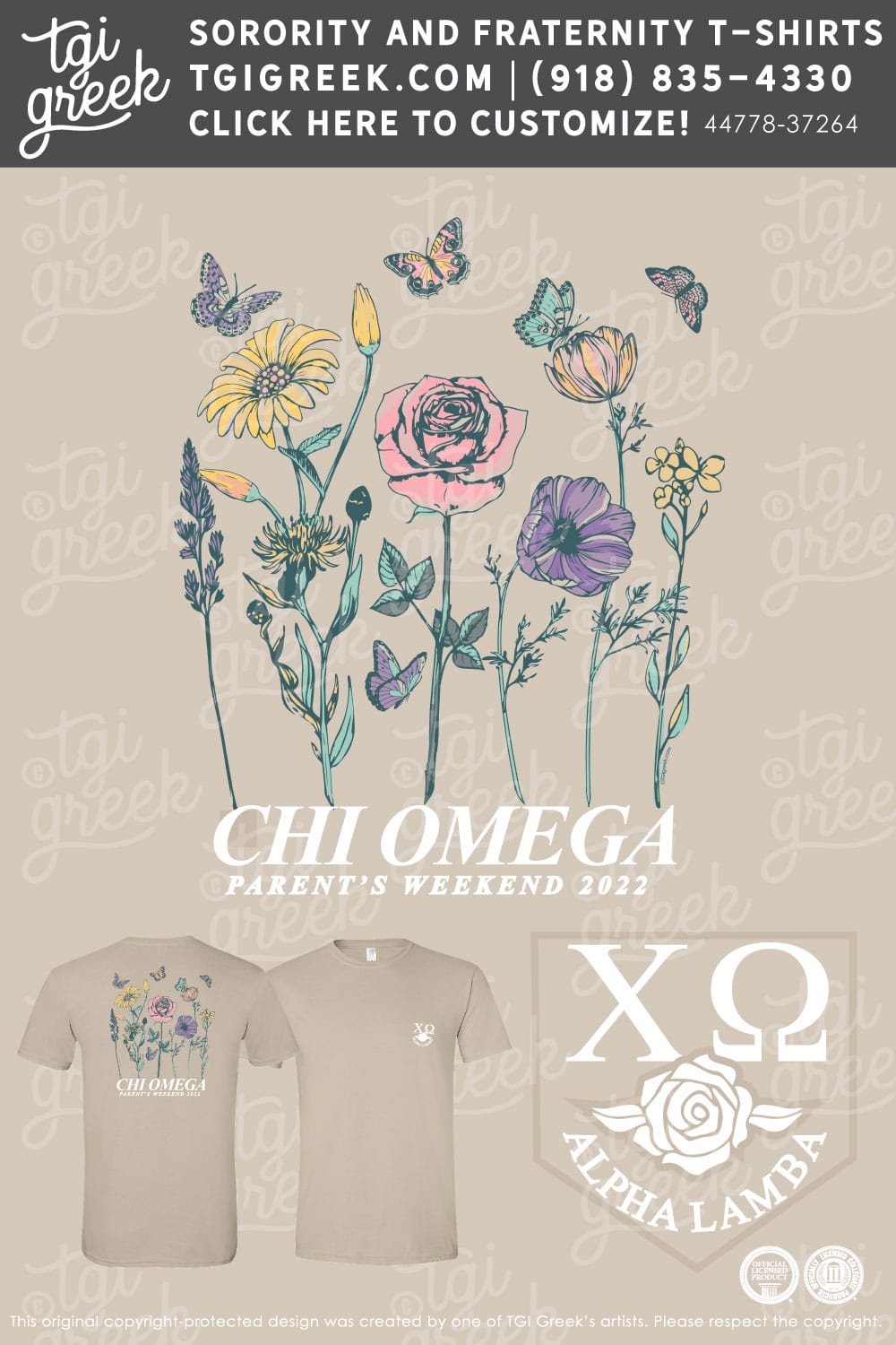 Chi Omega - VAL Parents Weekend - TGI Greek