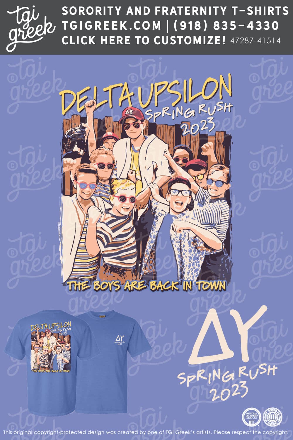 Delta Upsilon - CLARK Rush Spring - TGI Greek