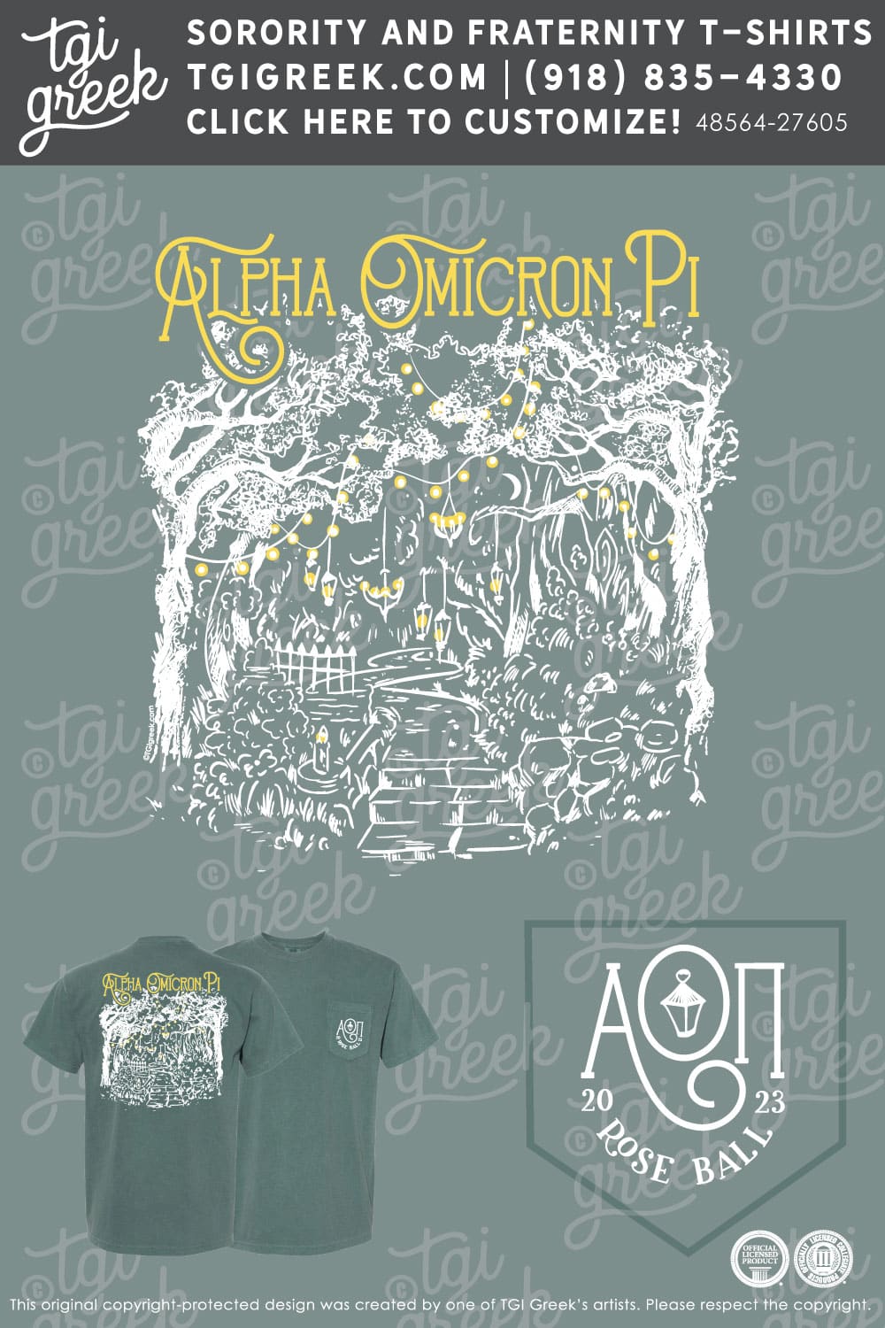 Alpha Omicron Pi - TXWOM Rose Ball - TGI Greek