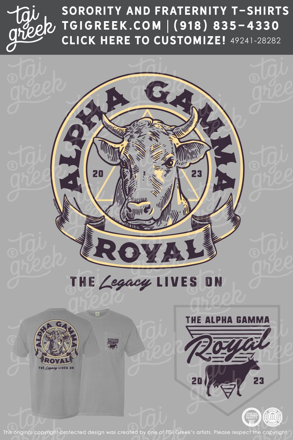 Alpha Gamma Rho - KSU Royal - TGI Greek
