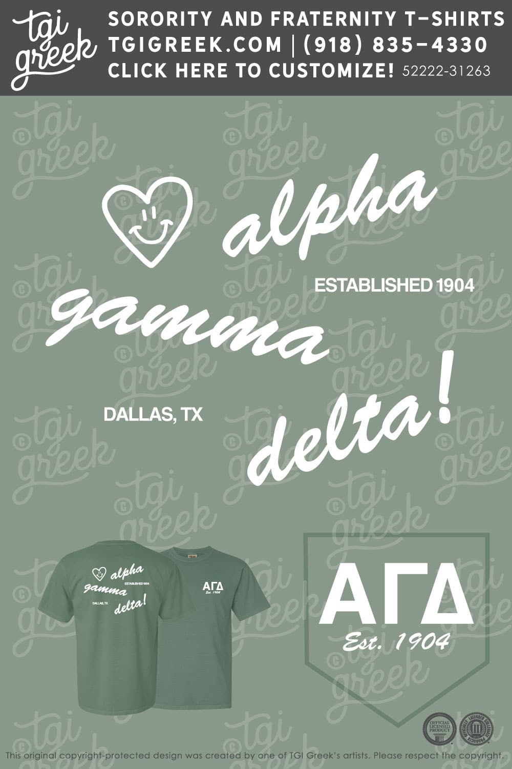 Alpha Gamma Delta - UTD Meet The Greeks - TGI Greek