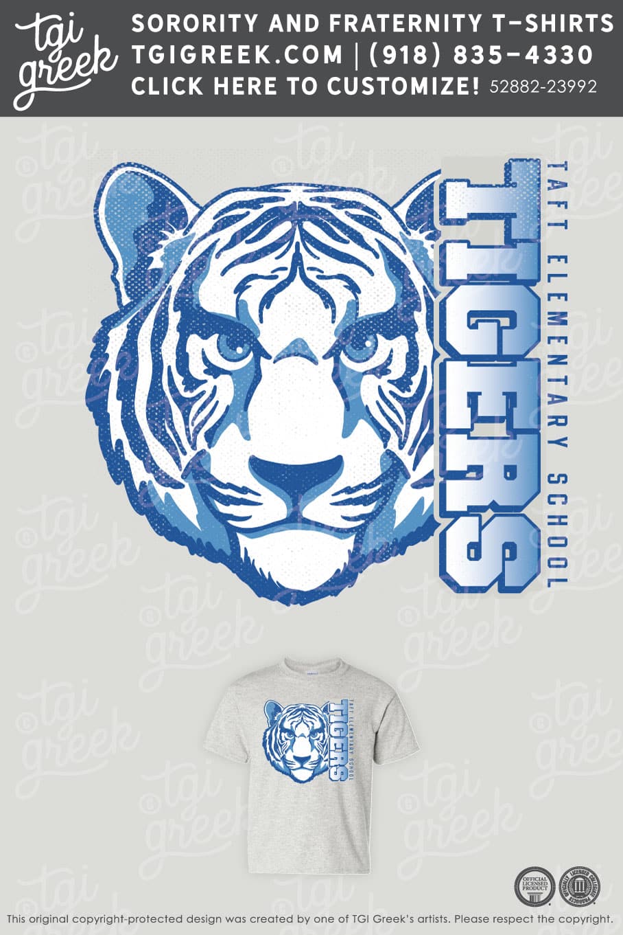 TGI - Taft Mascot - TGI Greek