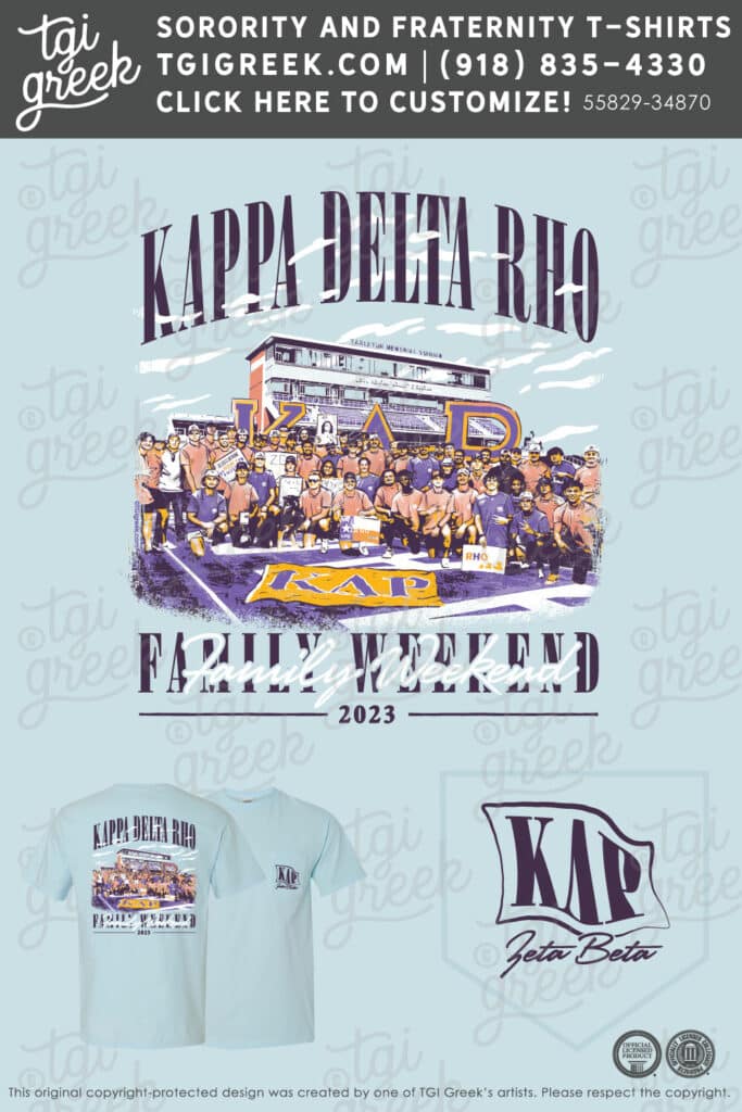 Kappa Delta Rho - TSU Family Weekend - TGI Greek