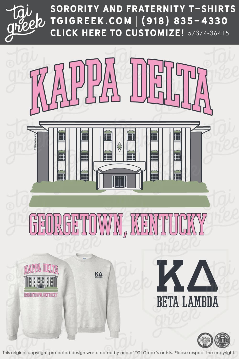 Kappa Delta - GT Homecoming - TGI Greek