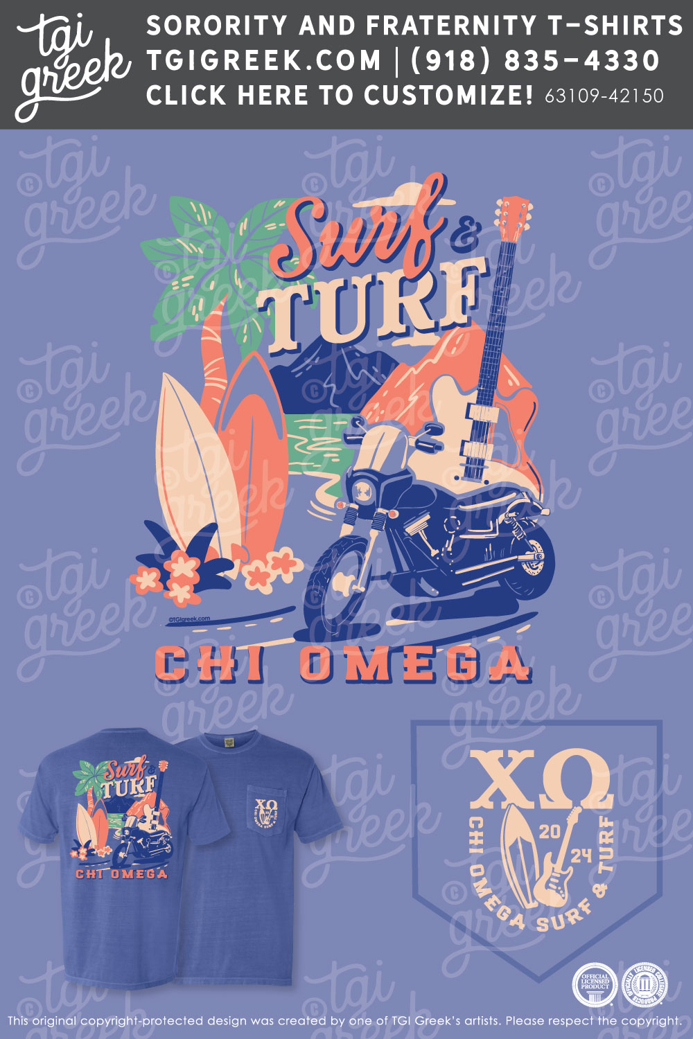 Chi Omega - GSU Surf And Turf - TGI Greek