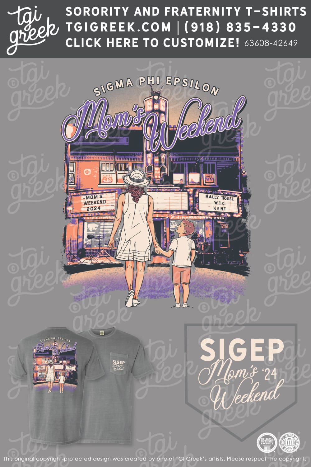 Sigma Phi Epsilon - KSU Moms Weekend - TGI Greek