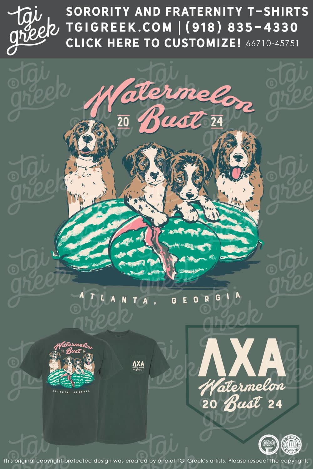 Lambda Chi Alpha - GATECH Watermelon Bust - TGI Greek