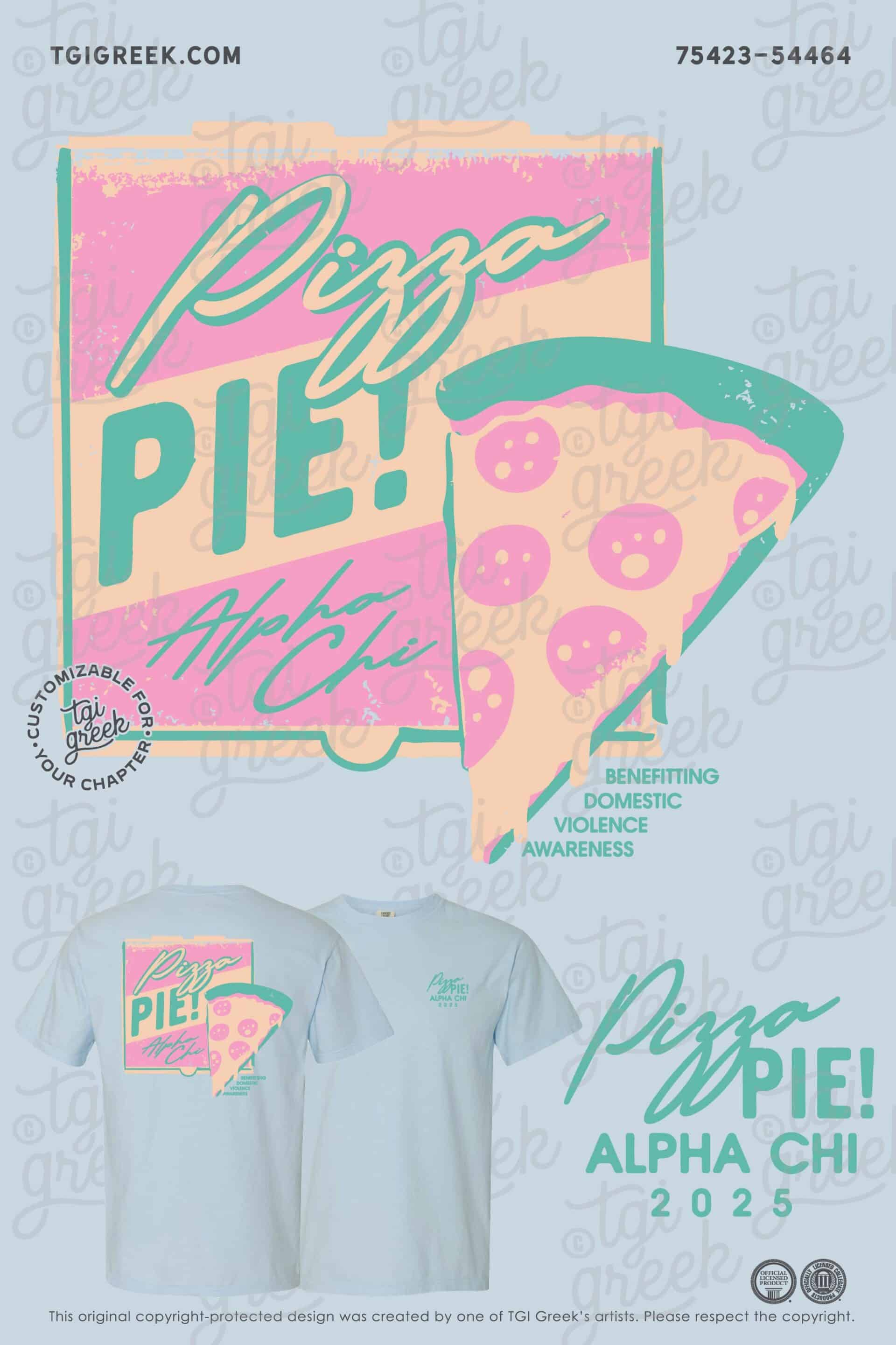 Alpha Chi Omega - TXTECH Pizza Pie Philanthropy - TGI Greek