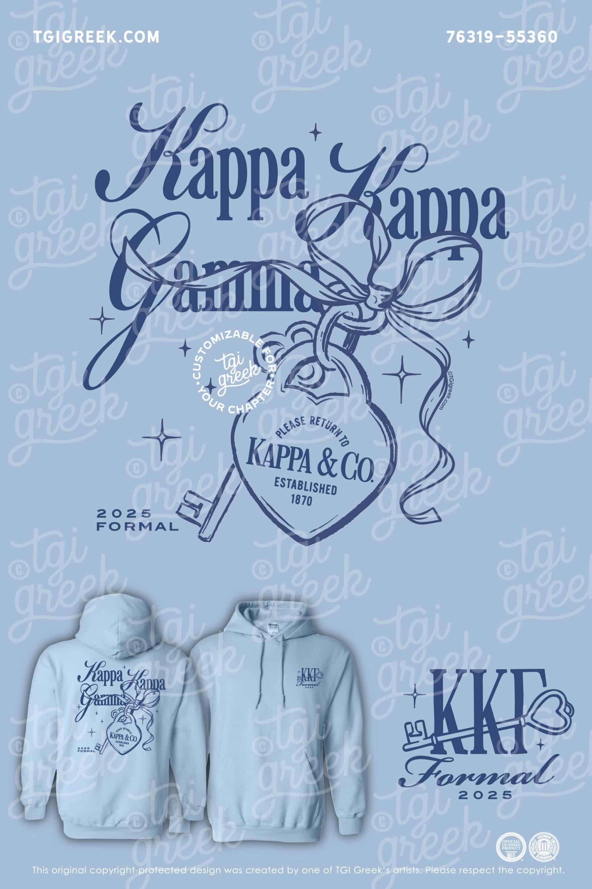 Kappa Kappa Gamma - ISU Formal - TGI Greek
