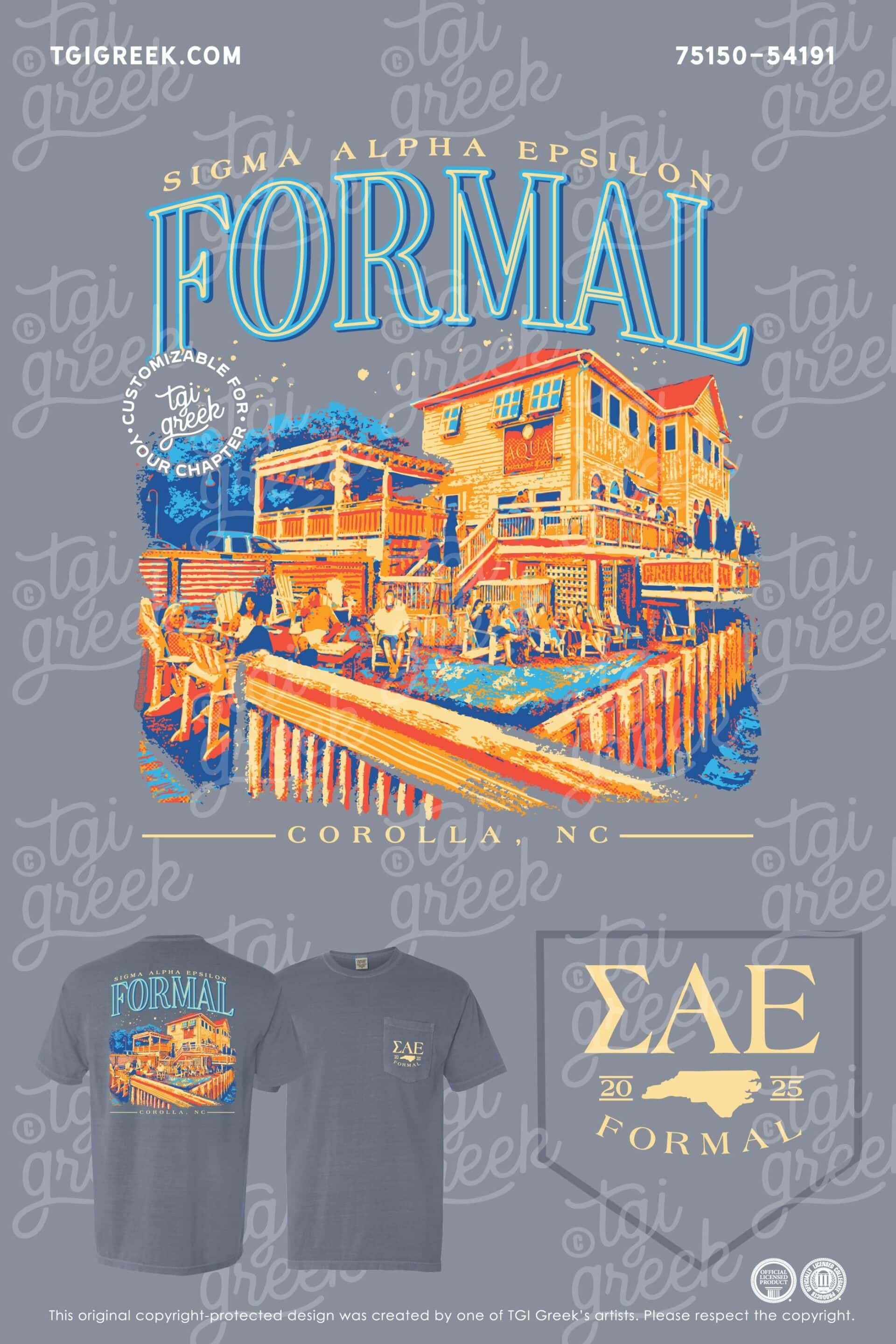 Sigma Alpha Epsilon - UNCCH Spring Formal - TGI Greek