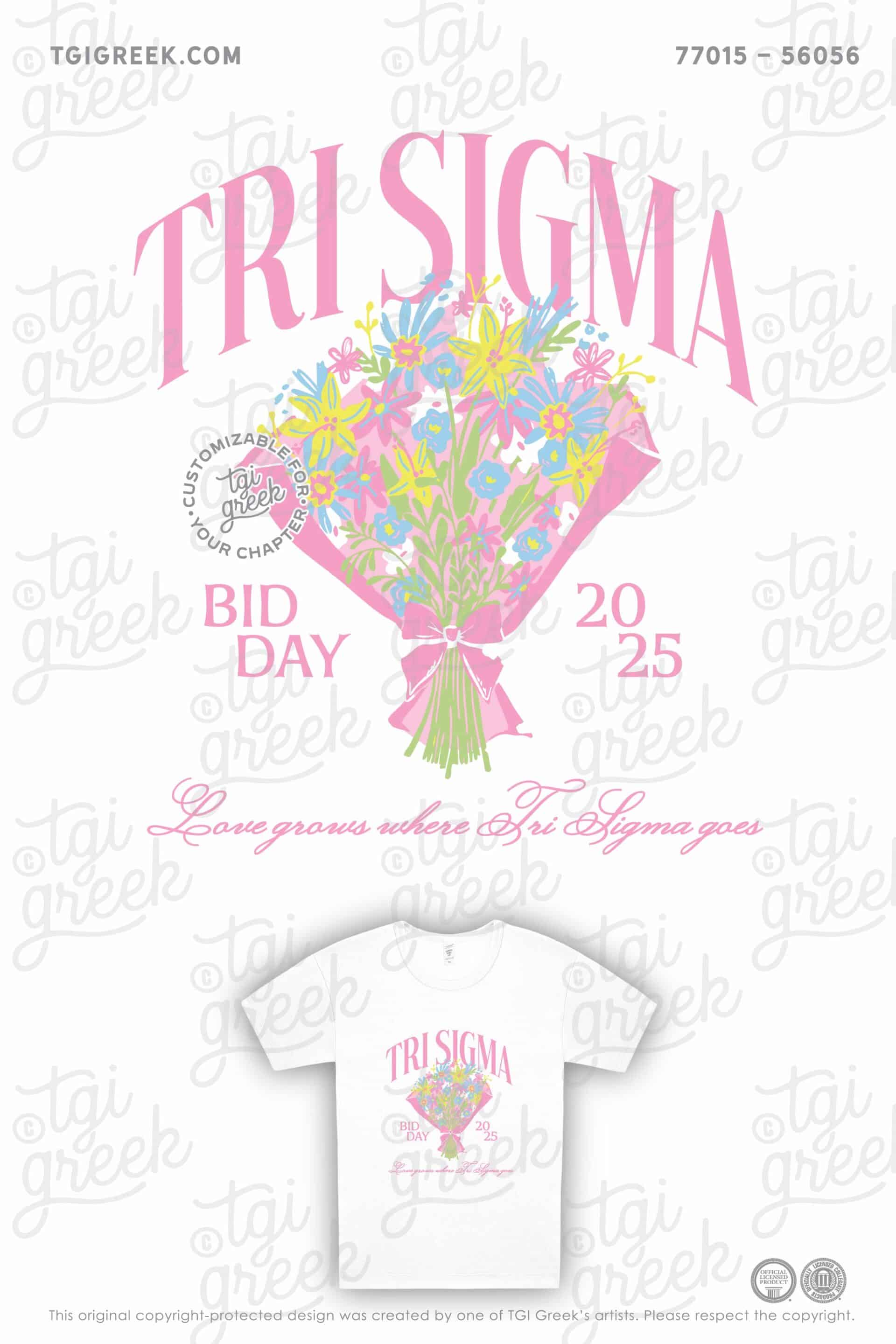 Sigma Sigma Sigma - UCM Fall Bid Day - TGI Greek