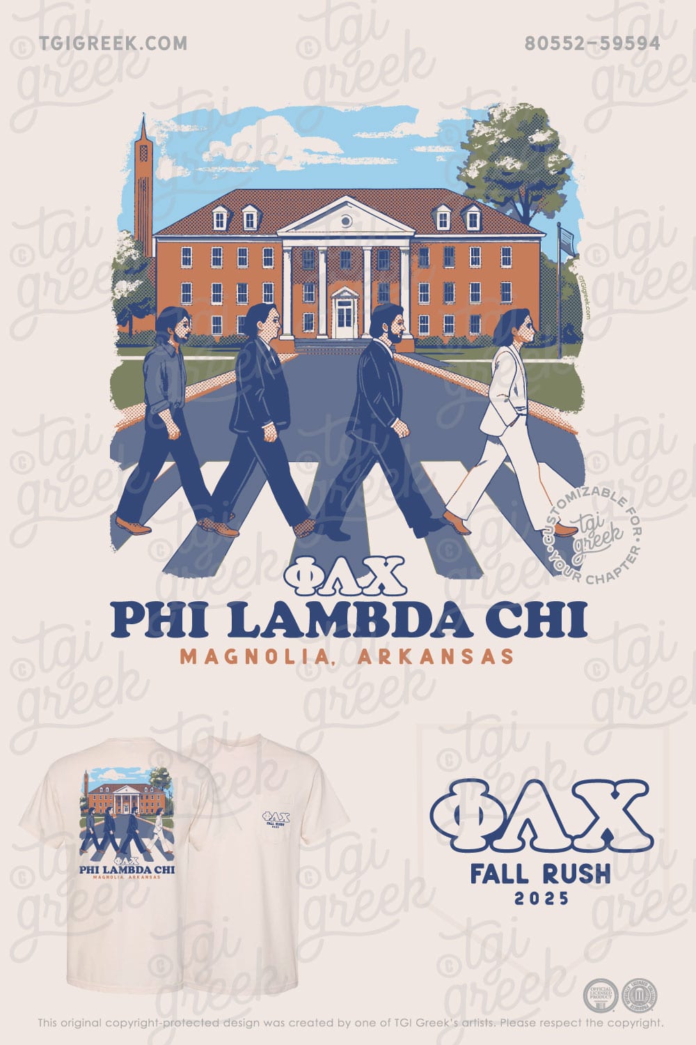Phi Lambda Chi - SARU Rush Shirts - TGI Greek