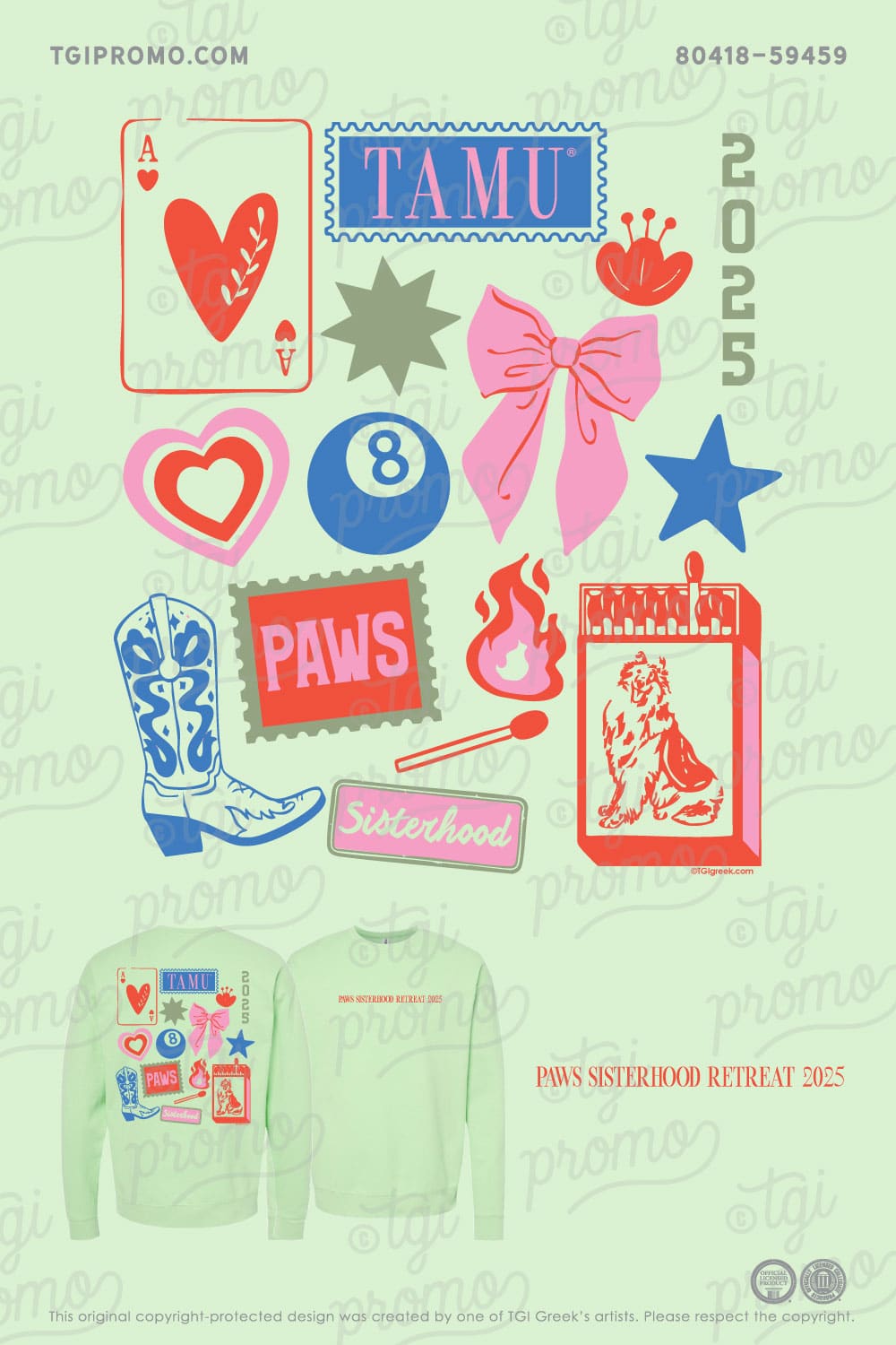 Texas A&M Univ - Paws Sisterhood Retreat - TGI Greek