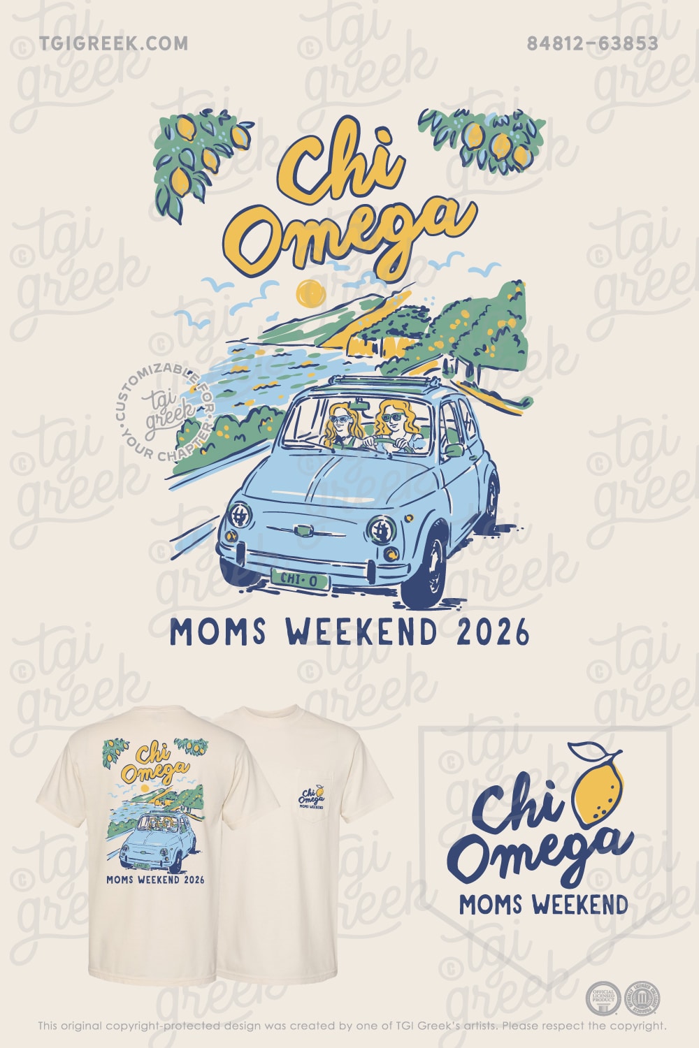 Chi Omega - TCU Mom's Weekend - TGI Greek