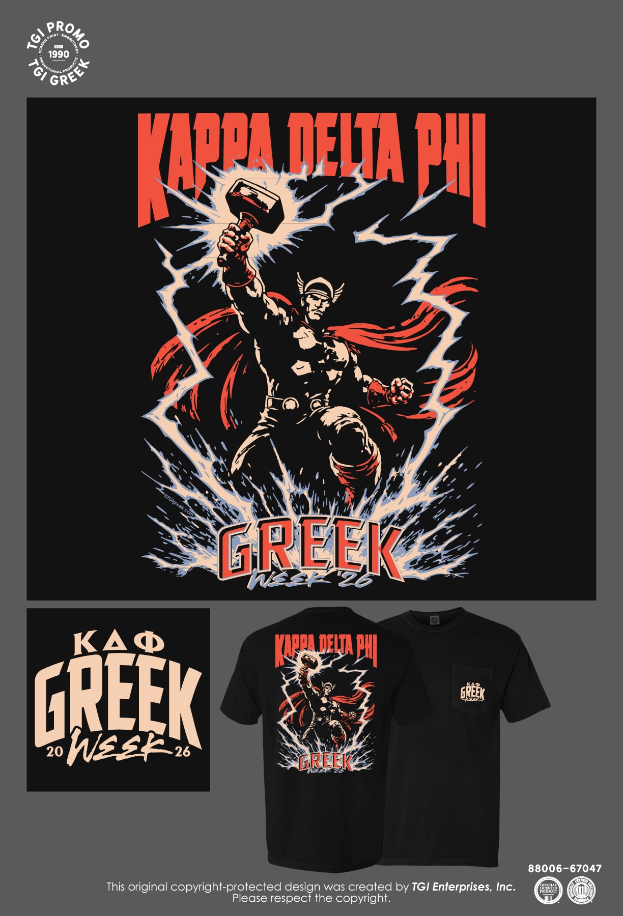 Kappa Delta Phi - YCP Greek Week - TGI Greek