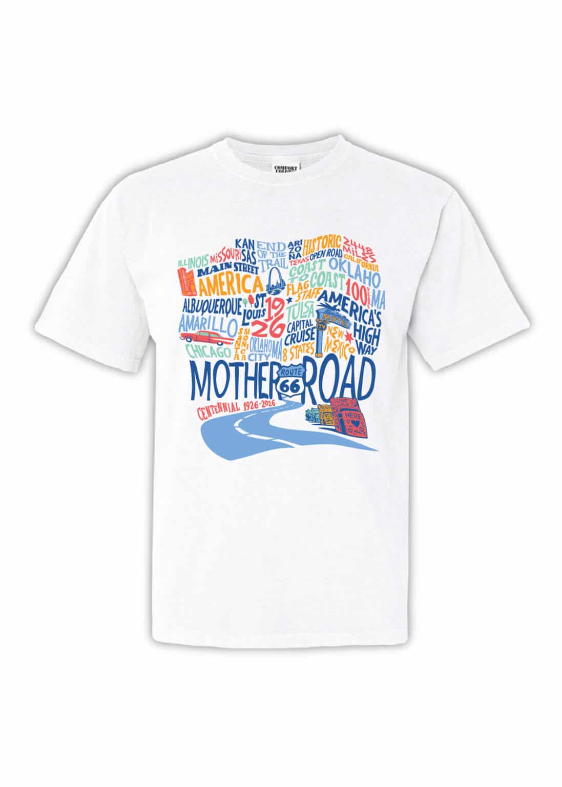 RT 66 Mother Road Iconic Short Sleeve Tee - TGI Greek