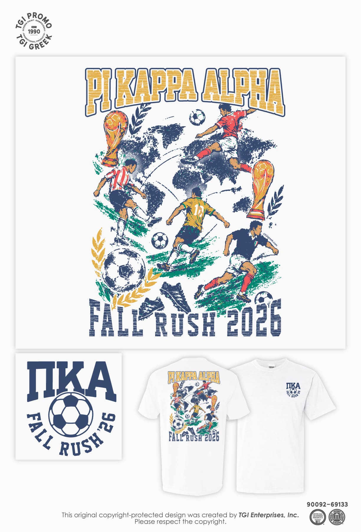 Pi Kappa Alpha - UMI Fall Rush - TGI Greek